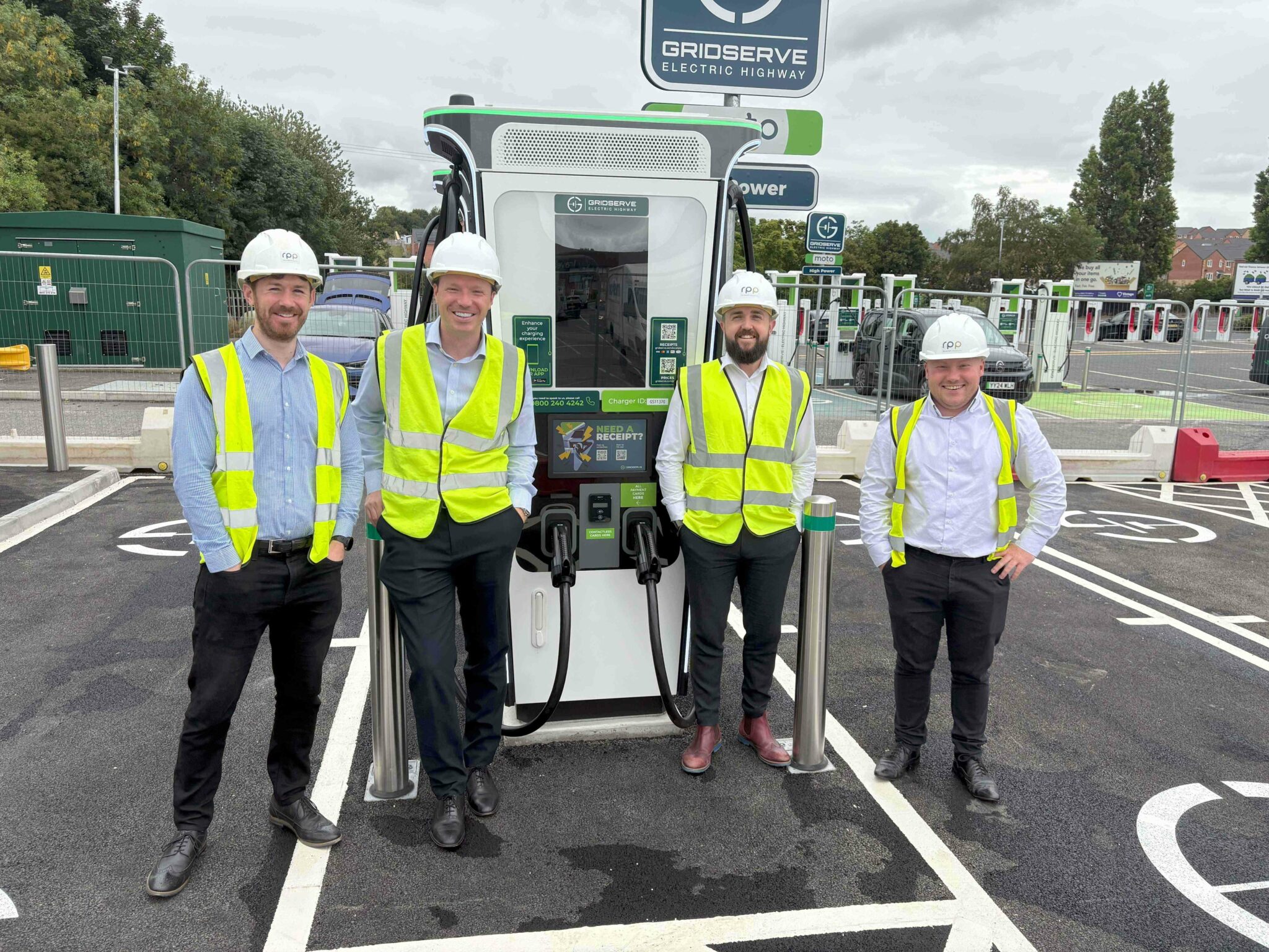 Delivery of the 1,000th EV charging bay for GRIDSERVE | Rex Procter